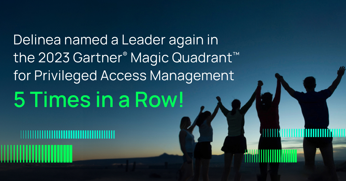 Delinea a Leader in the 2023 Gartner Magic Quadrant for PAM