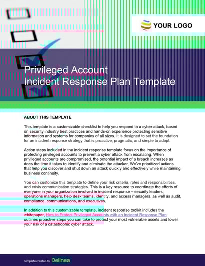 Cyber Incident Response Checklist