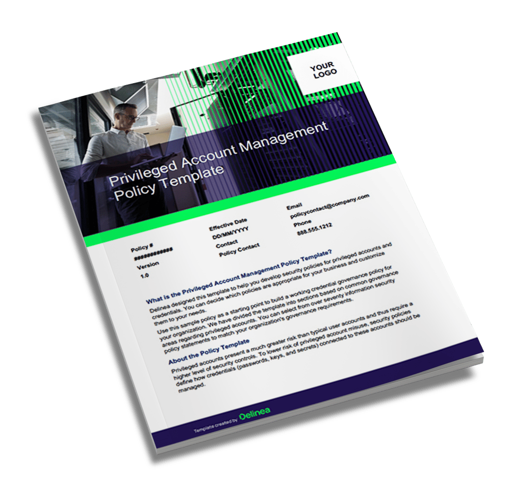 Privileged Access Management (PAM) Policy Template | Delinea