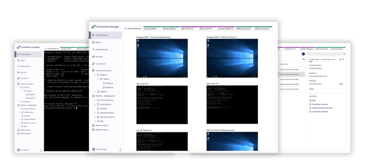 Connection Manager | Manage Multiple Remote Sessions
