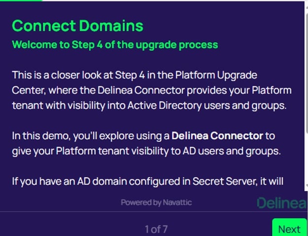Delinea Platform Upgrade