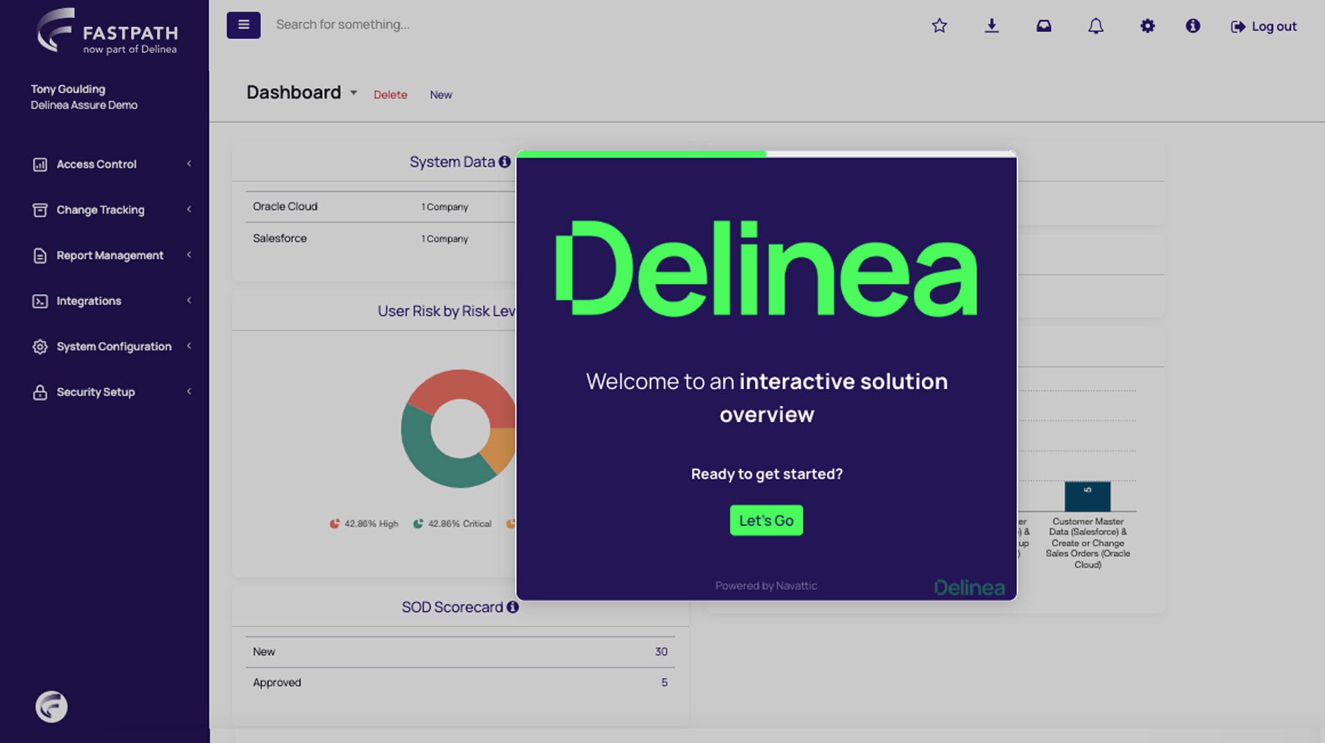 Demo interattiva del controllo accessi Fastpath | Real UI Experience