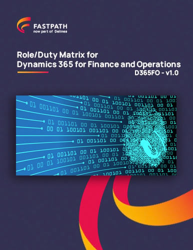 D365FO Security Matrix