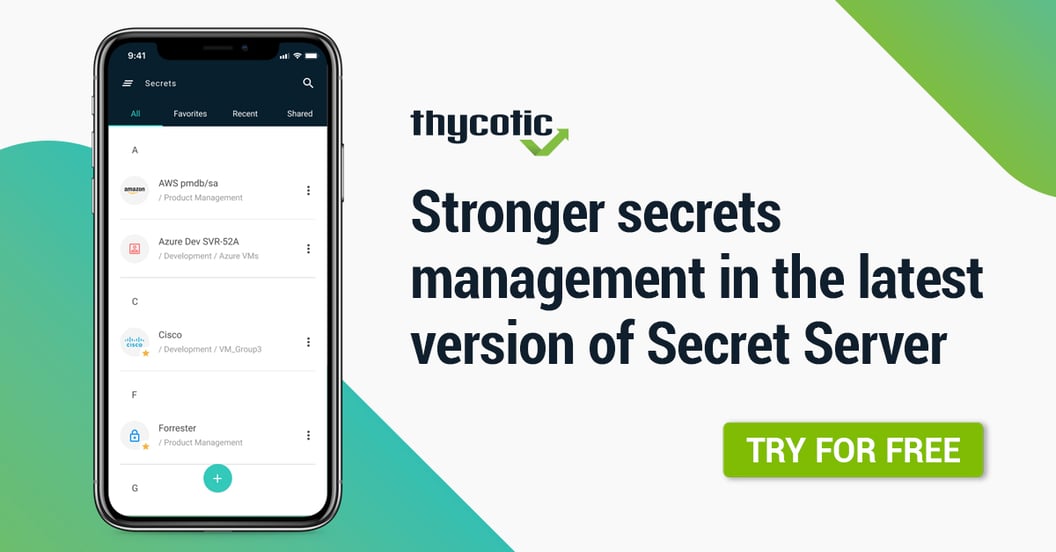 Thycotic Launches Global Secret Server Certification Program