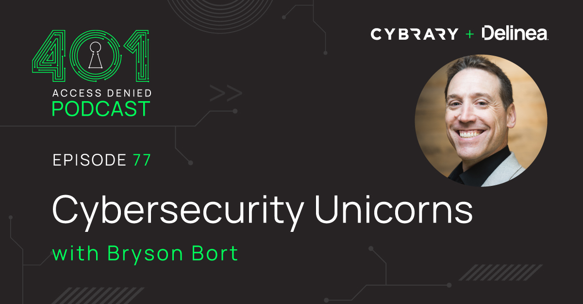Cybersecurity Unicorns with Bryson Bort