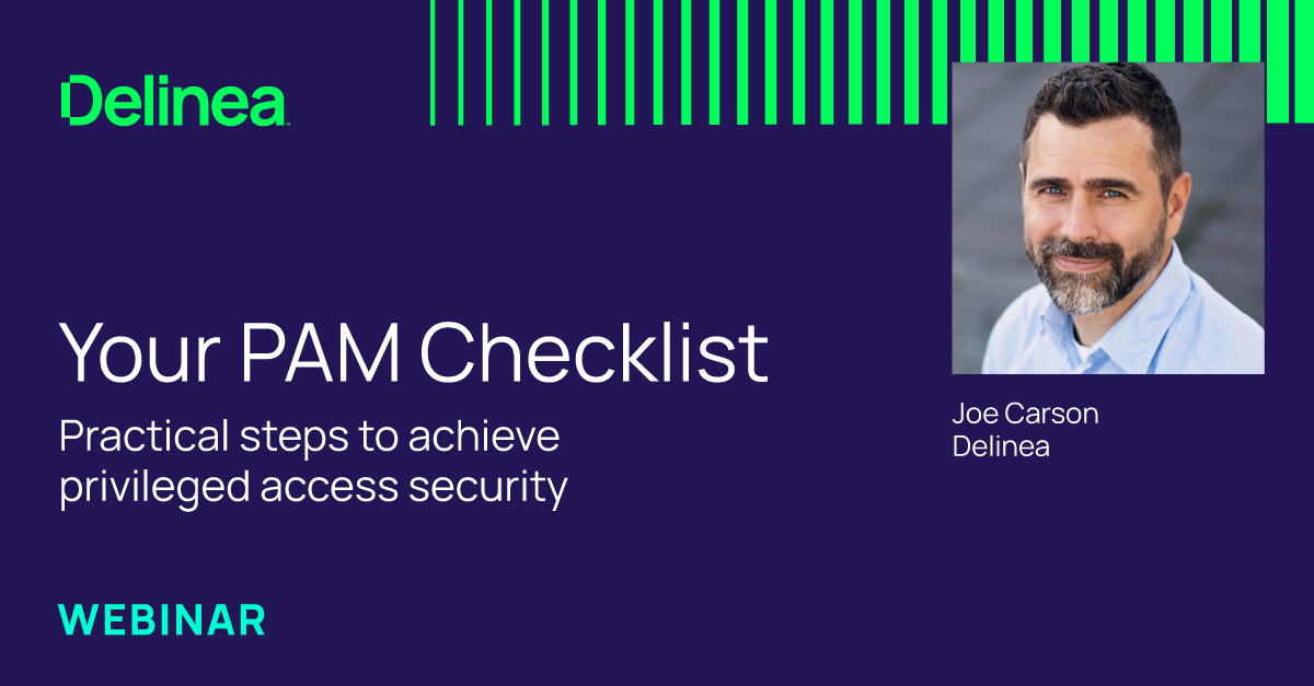 PAM Checklist: Practical Steps to Privileged Access Security EMEA