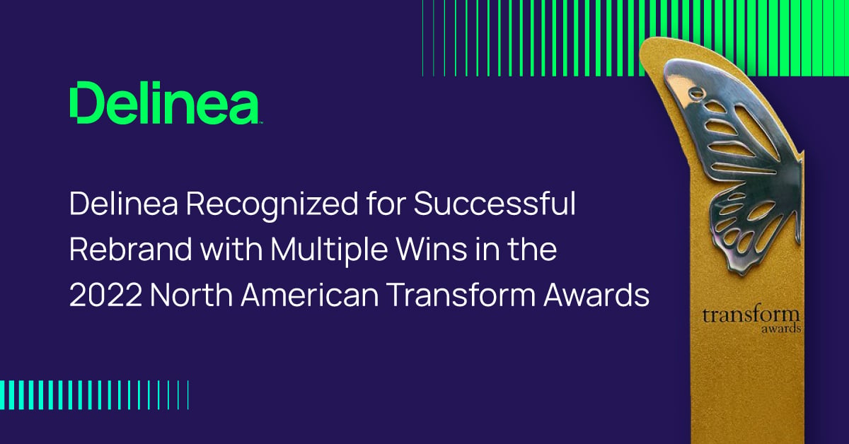 Delinea Awarded for Successful Rebrand with Multiple Wins